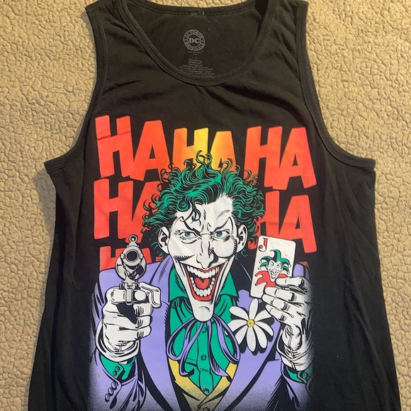 Shirts | Mens Large Medium The Joker Tank Top Dc Comics | Poshmark
